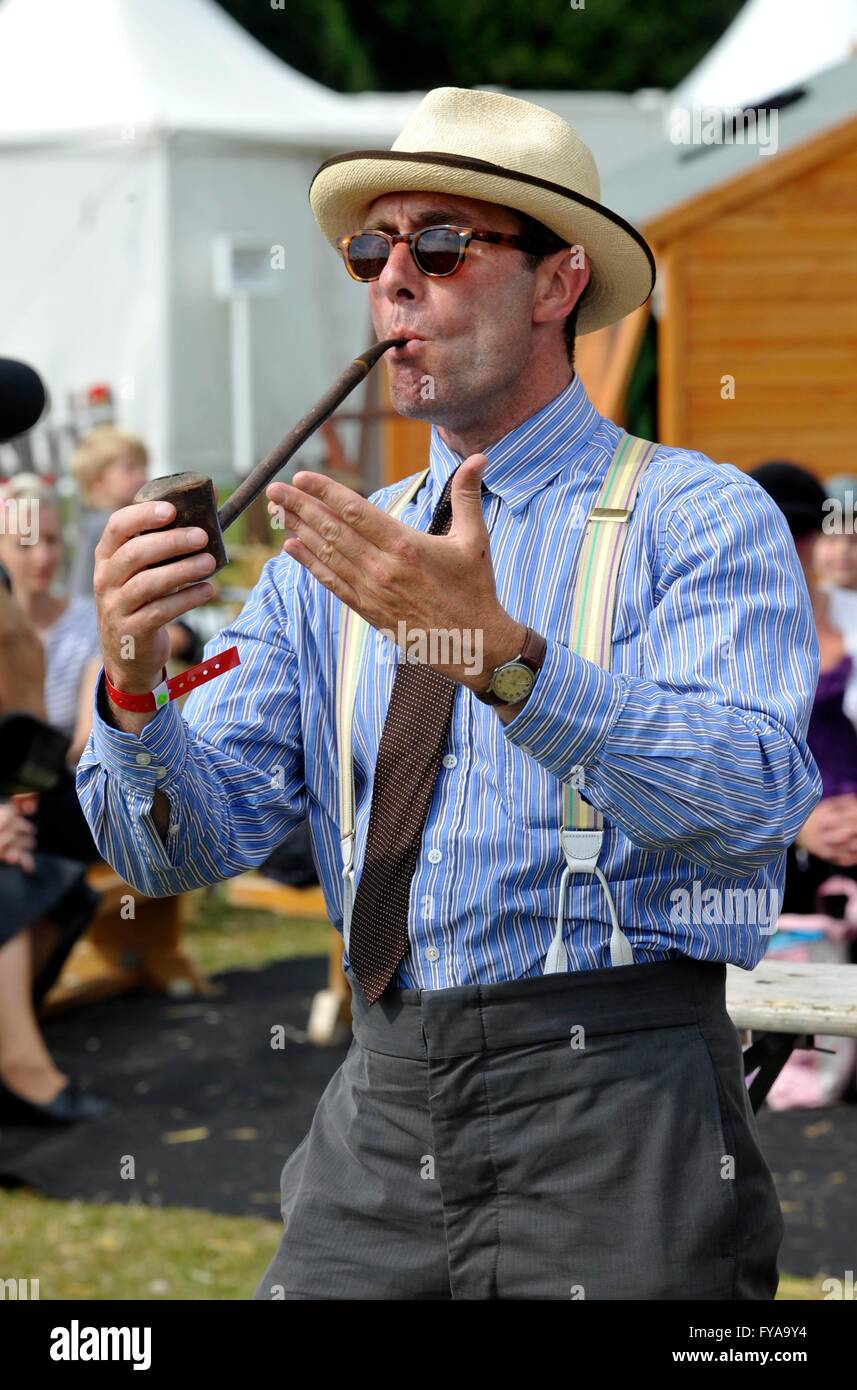 chap olympiad AT THE VINTAGE AT GOODWOOD FESTIVAL Stock Photo - Alamy
