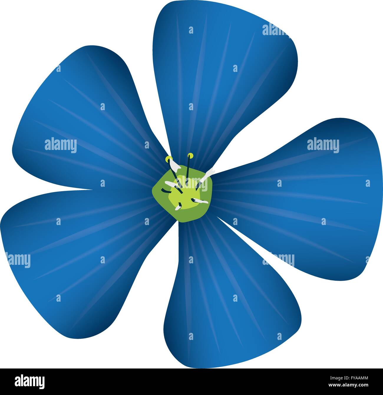 Illustration Vector Graphic Flower for the creative use in graphic ...