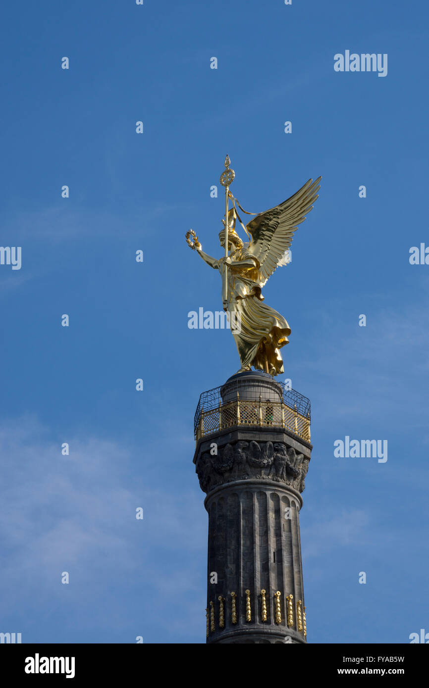 Berlin Victory Column, Großer Stern, Berlin, Germany Stock Photo - Alamy