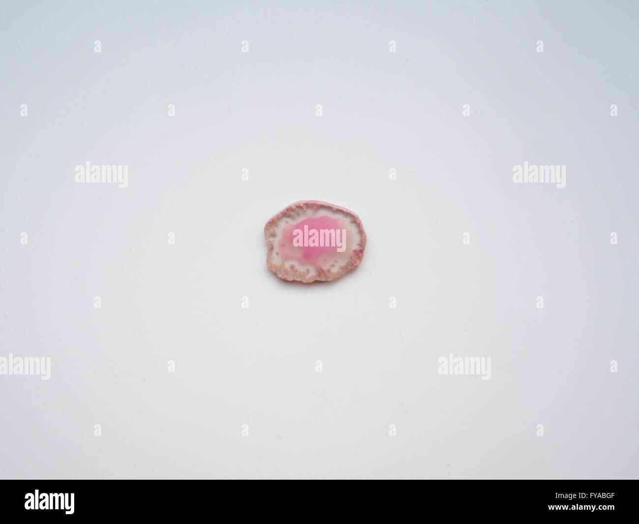 Pink rose quartz stone Stock Photo - Alamy