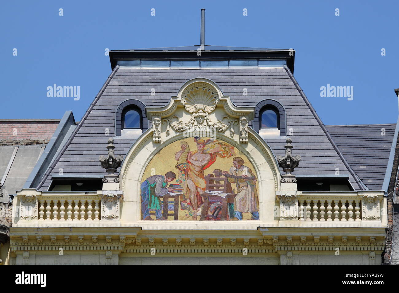 Renaissance palace in Budapest, Hungary Stock Photo - Alamy