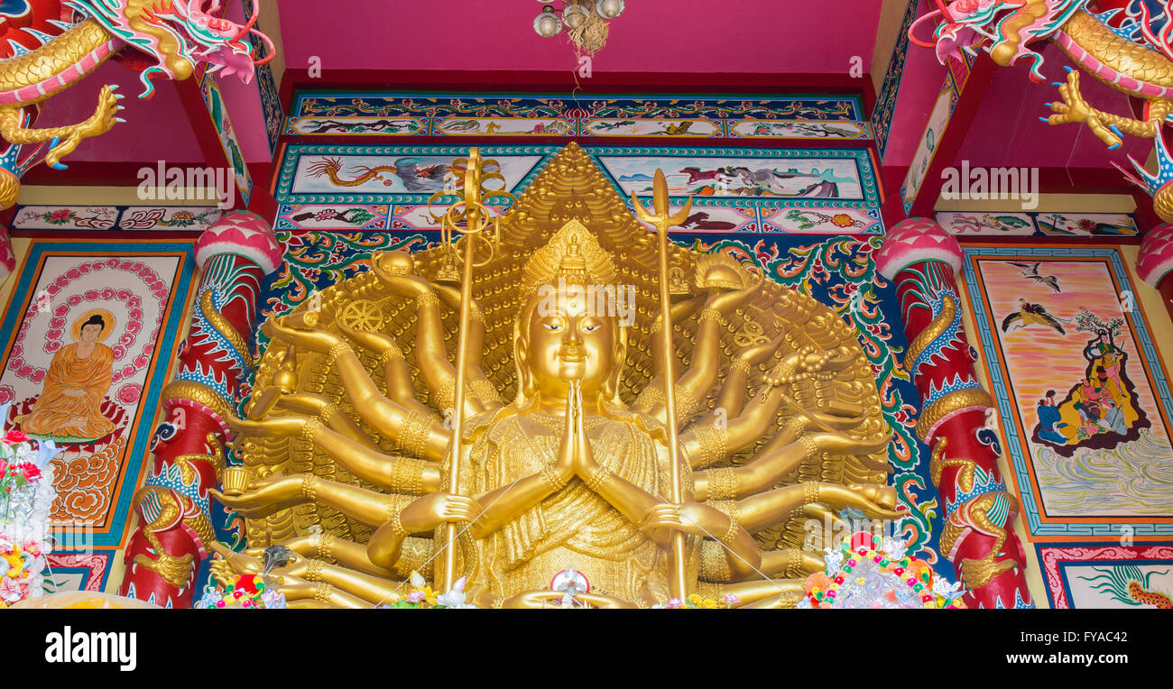 Thousand hand buddha hi-res stock photography and images - Alamy