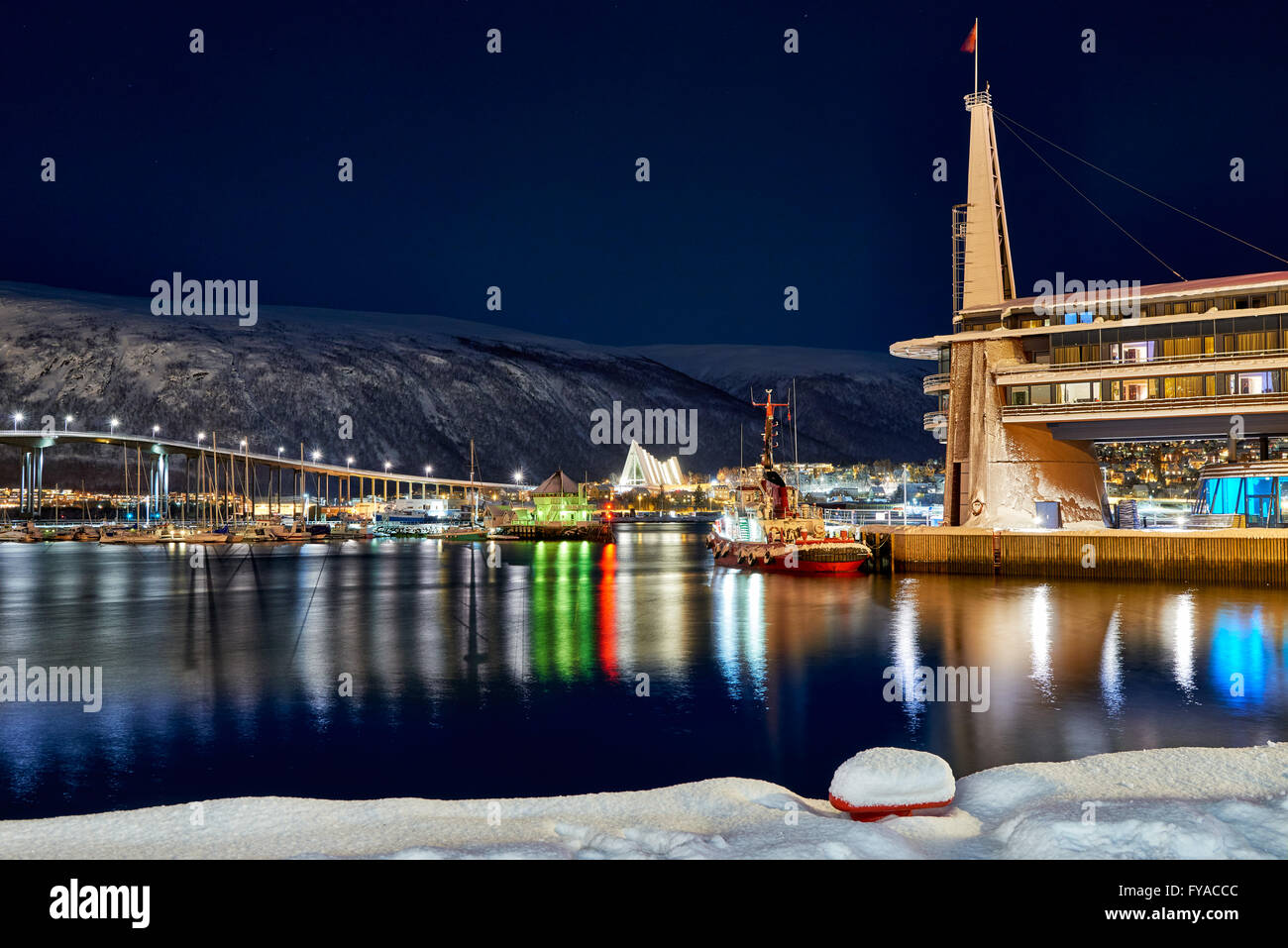 Tromso bruecke hi-res stock photography and images - Alamy