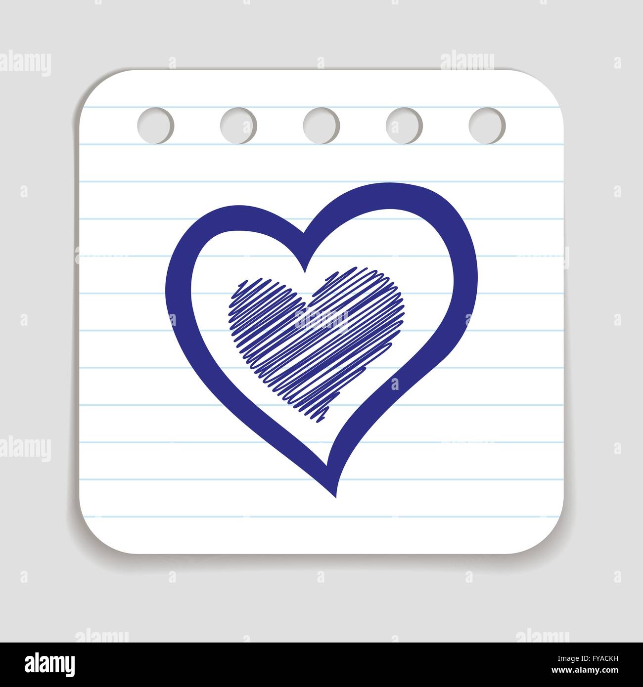 White heart border Stock Vector Images - Alamy