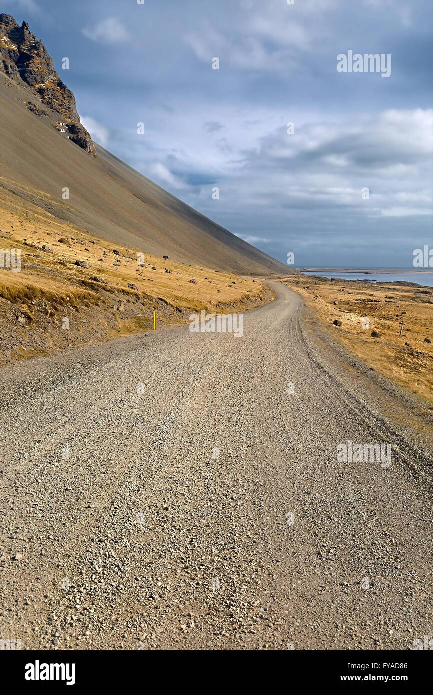 Arctic coast way road iceland hi-res stock photography and images - Alamy