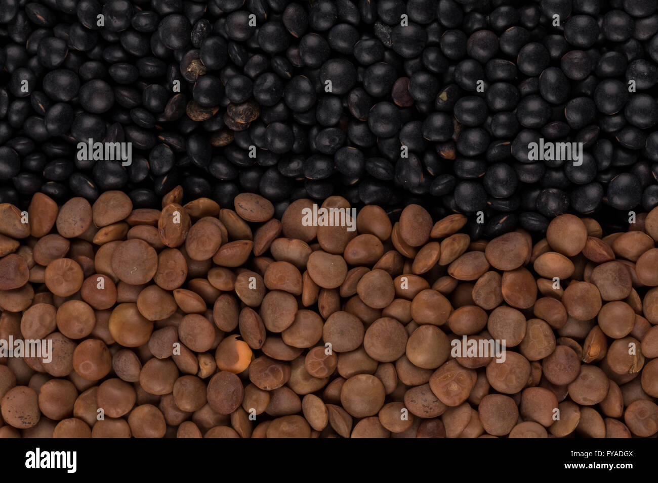 Mix of various color legumes lentils for background Stock Photo - Alamy