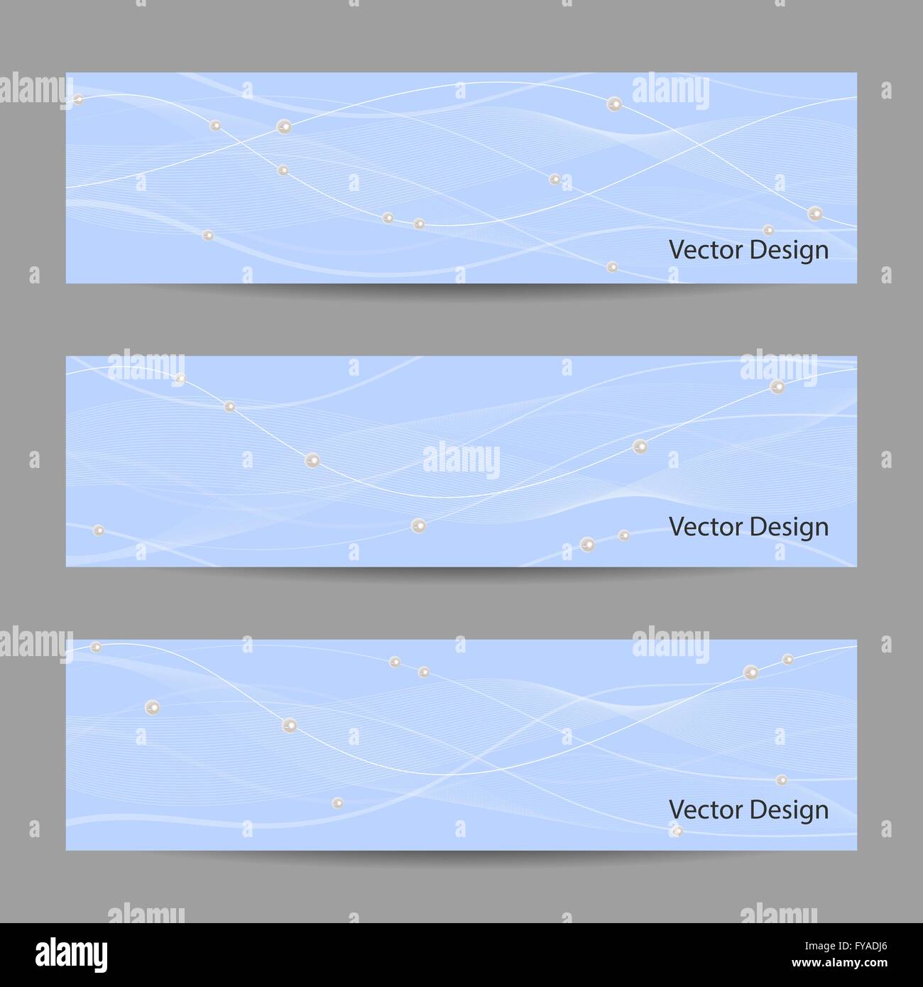 Set of horizontal banners Stock Vector Image & Art - Alamy