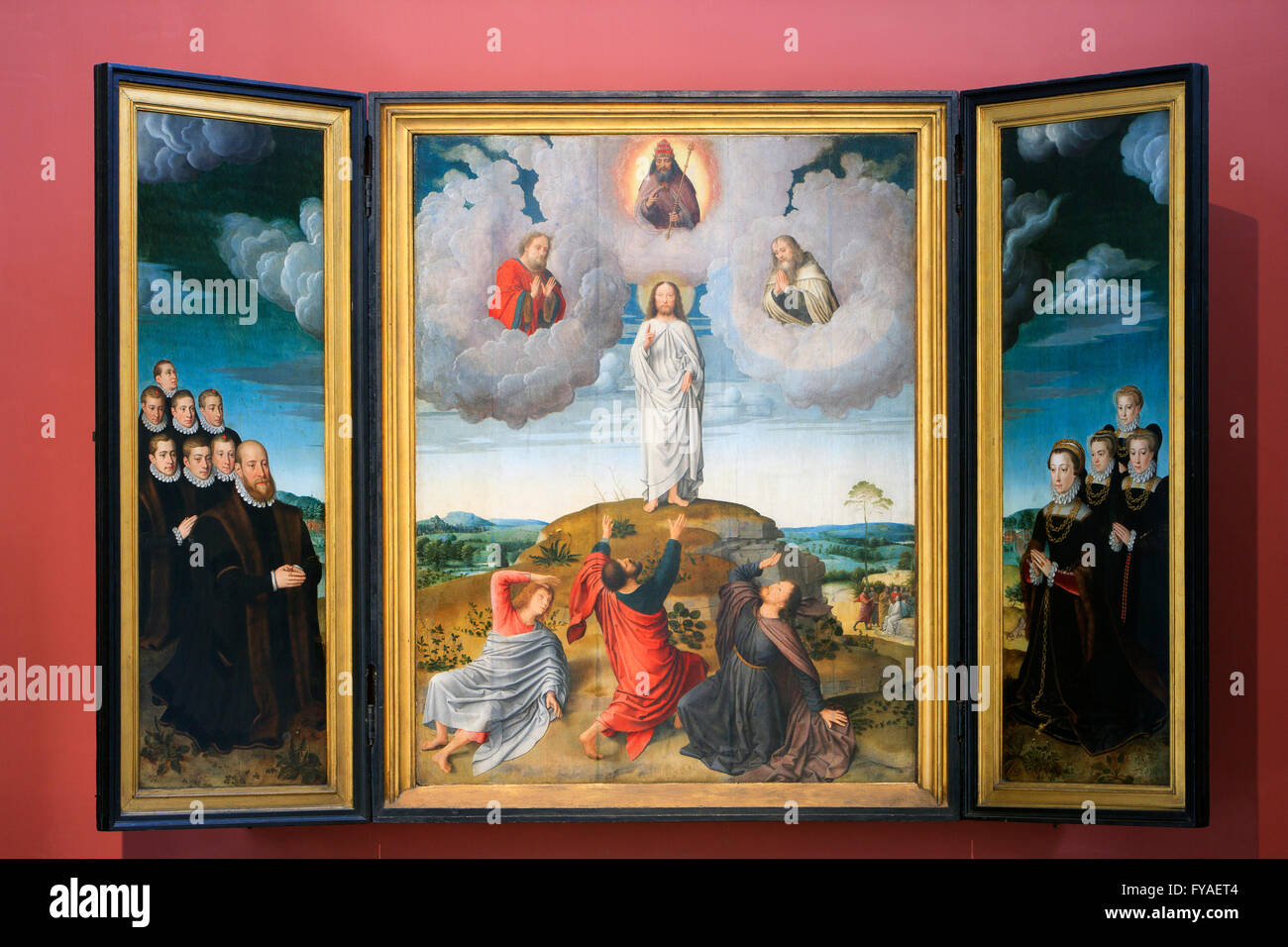 Painting depicting the Resurrection of Jesus Christ at the Church of ...