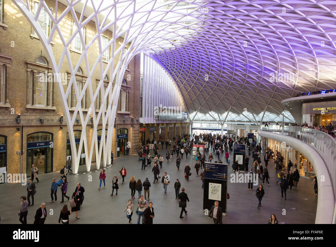 King's Cross station, London, UK Stock Photo - Alamy