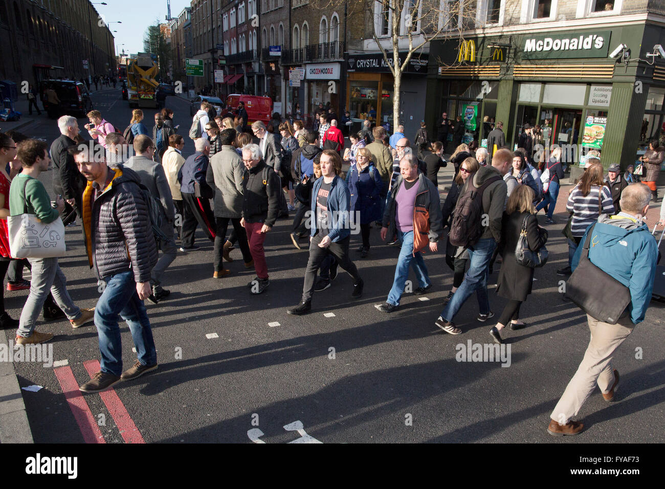 King's Cross Square at King's Cross Station, London, England, United ...