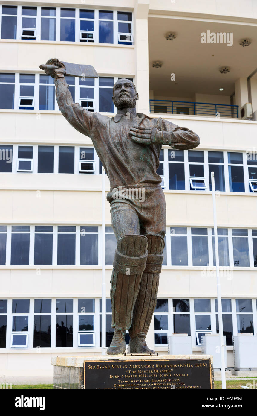 Viv richards statue hi-res stock photography and images - Alamy