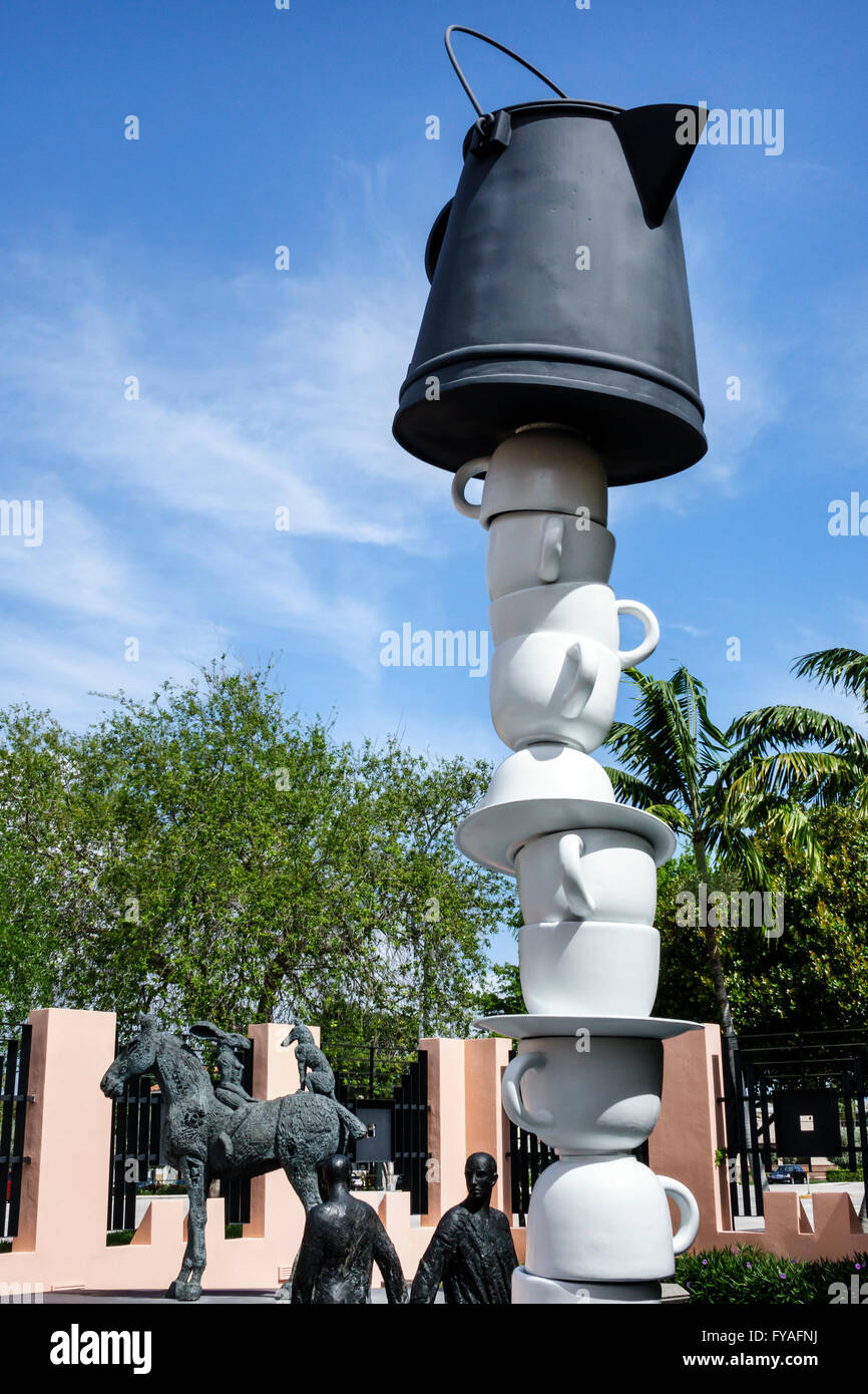 Boca Raton Florida,Boca Raton Museum of Art,Sculpture Garden,outside ...