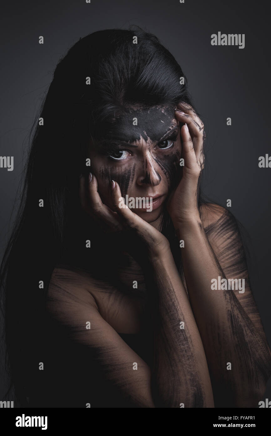 Ugly dirty face hi-res stock photography and images - Alamy