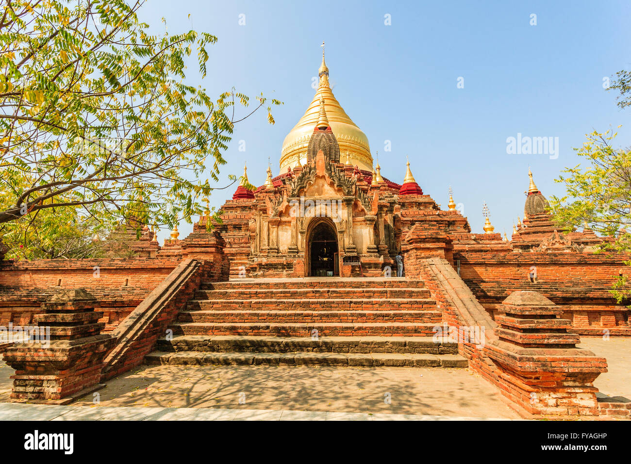 Temple at Bagan, Burma Stock Photo - Alamy