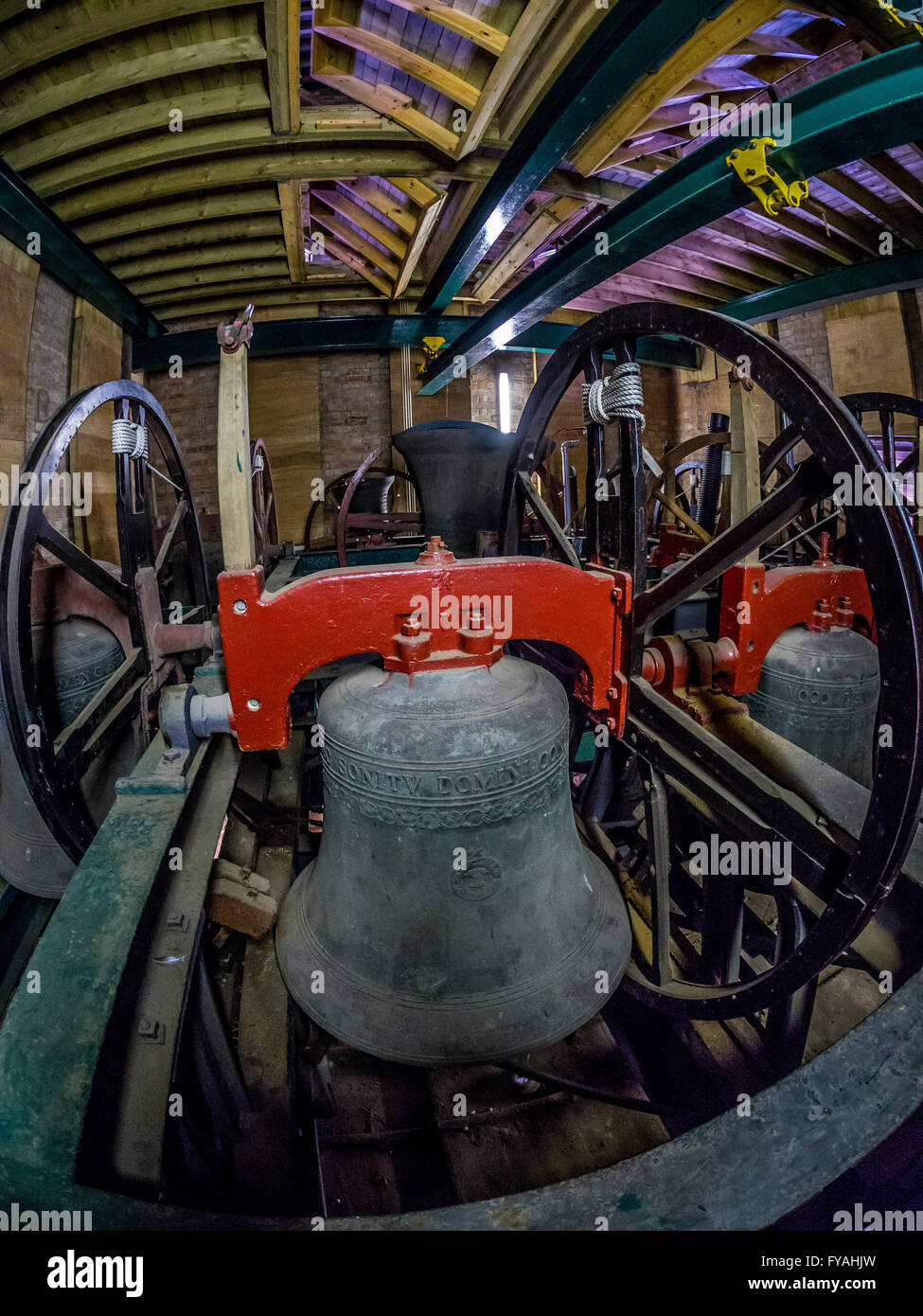 Bell tower of abbey hi-res stock photography and images - Alamy