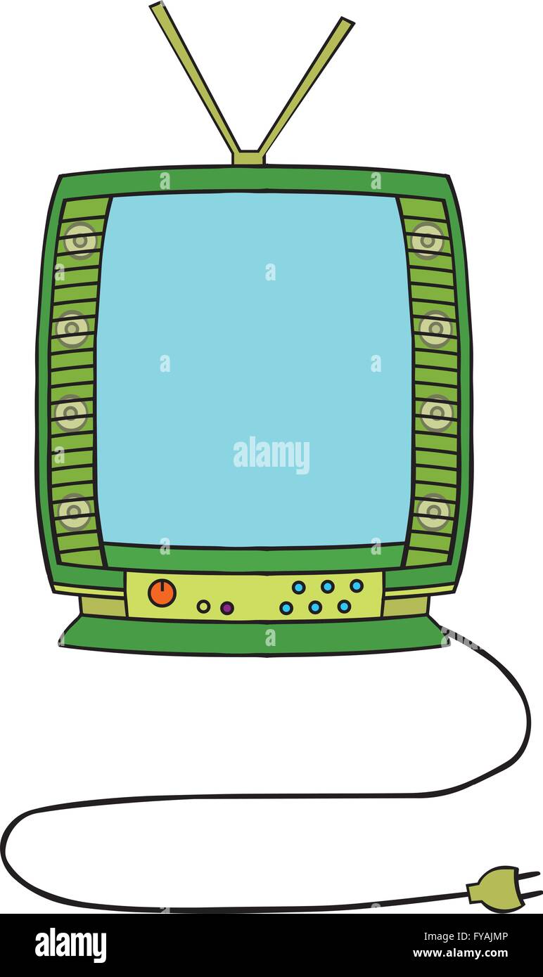 Cartoon plug hi-res stock photography and images - Alamy