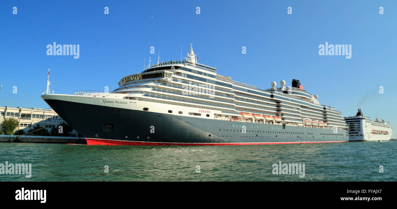 Cunard queen victoria hi-res stock photography and images - Alamy