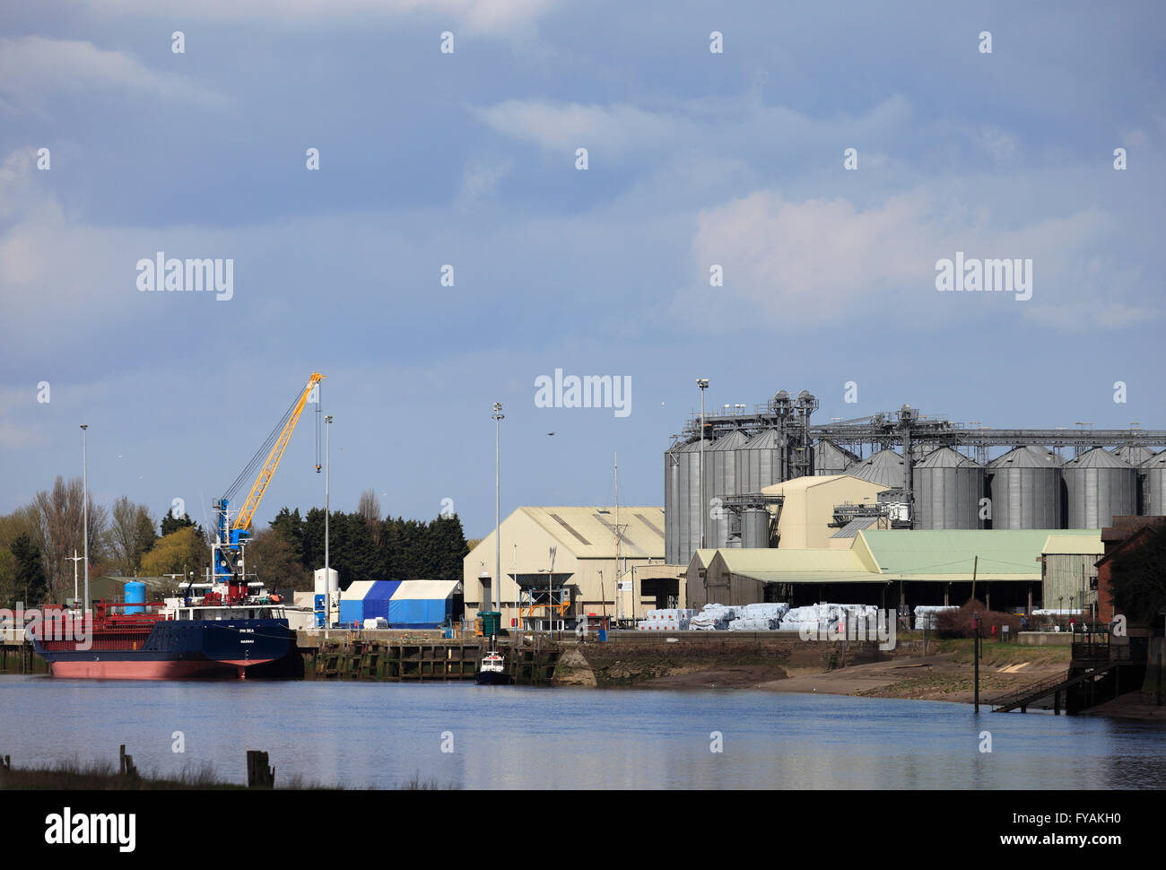 The docks at King's Lynn, Norfolk, England Stock Photo - Alamy