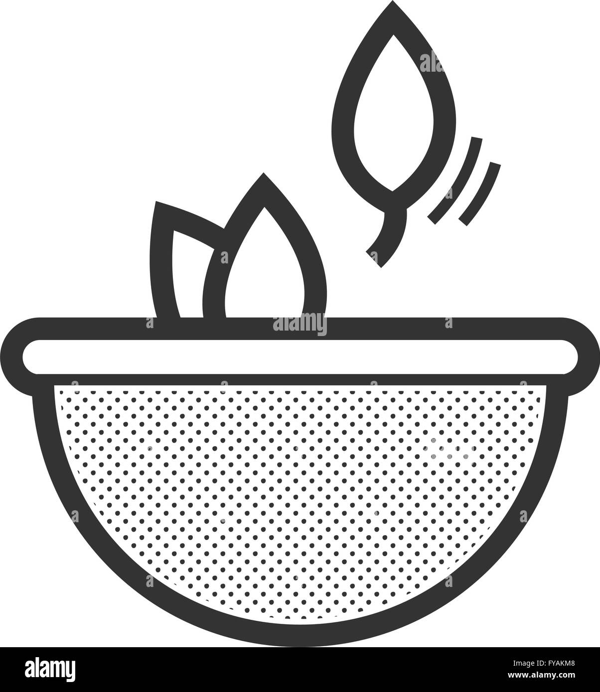 Curly herb Black and White Stock Photos & Images - Alamy