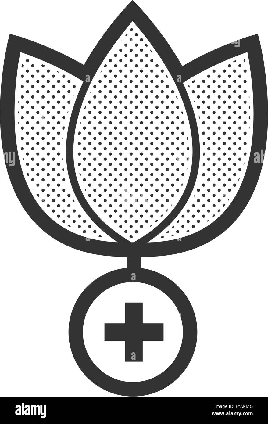 Medical Alternative logo and icons Stock Vector Image & Art - Alamy