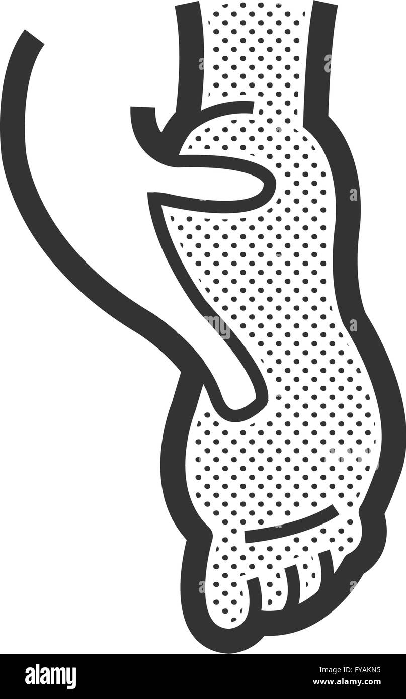 foot massage design, foot care icon Stock Vector Image & Art - Alamy