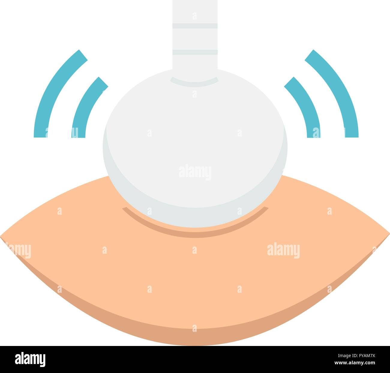 Massage ball icon vector Stock Vector Images - Alamy