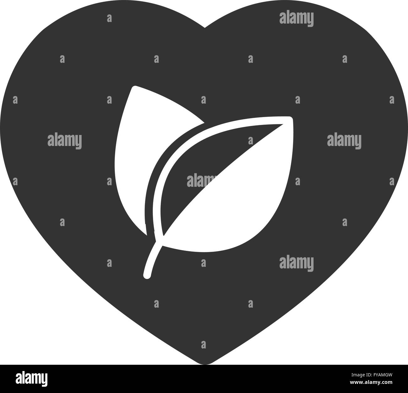 Bold heart icon Stock Vector Images - Alamy