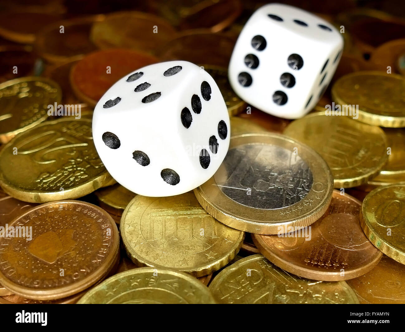 Random coins hi-res stock photography and images - Alamy