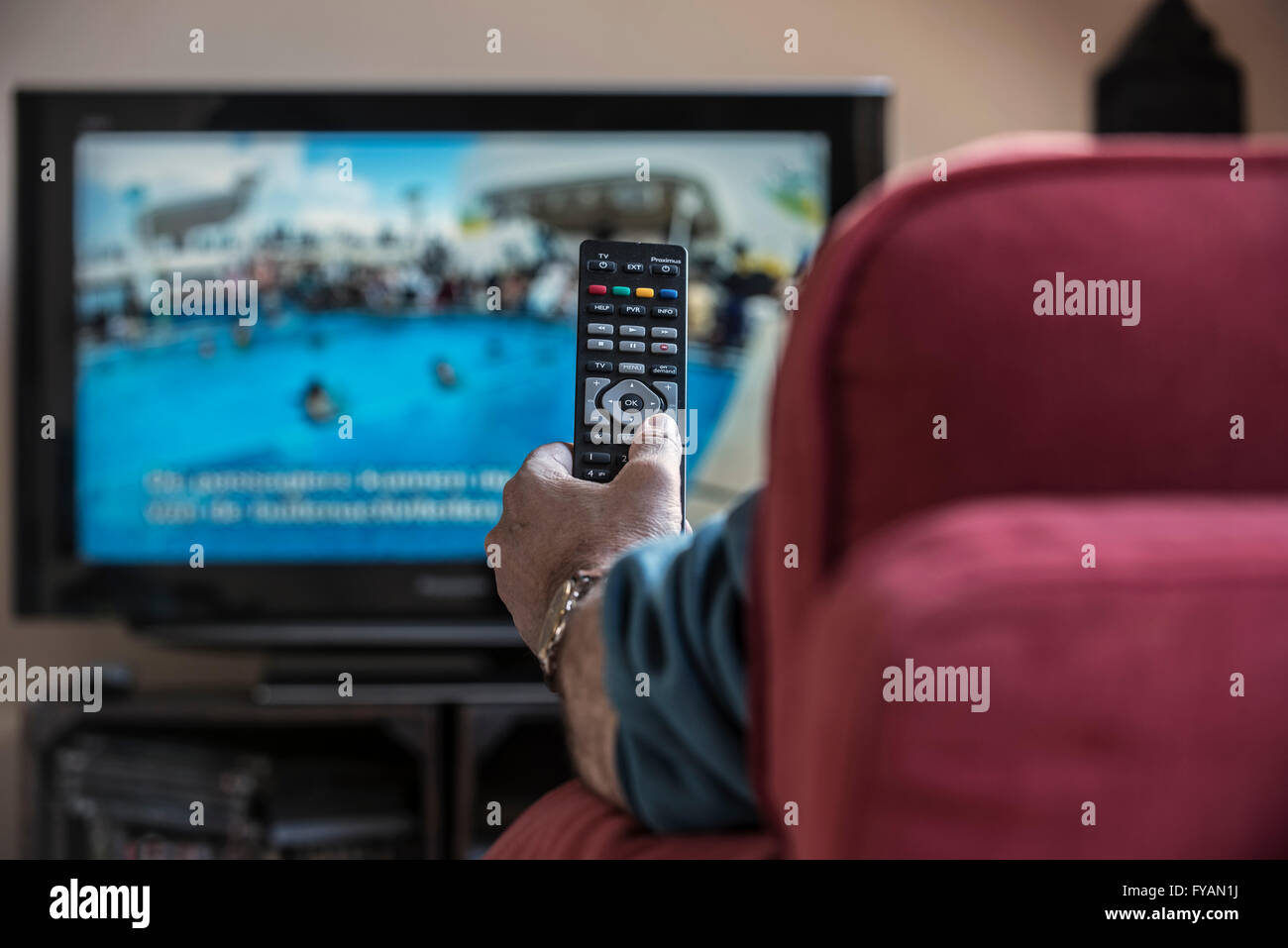 Broadcast television control room hi-res stock photography and images ...