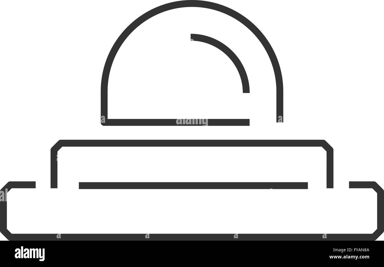 Emergency beacon icon Stock Vector Images - Alamy