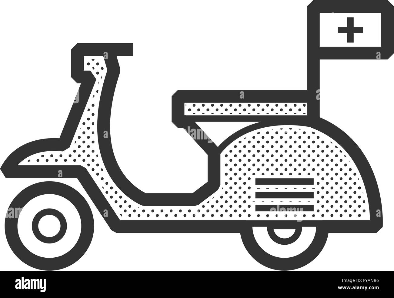 motorcycle ambulance icon Stock Vector Image & Art - Alamy
