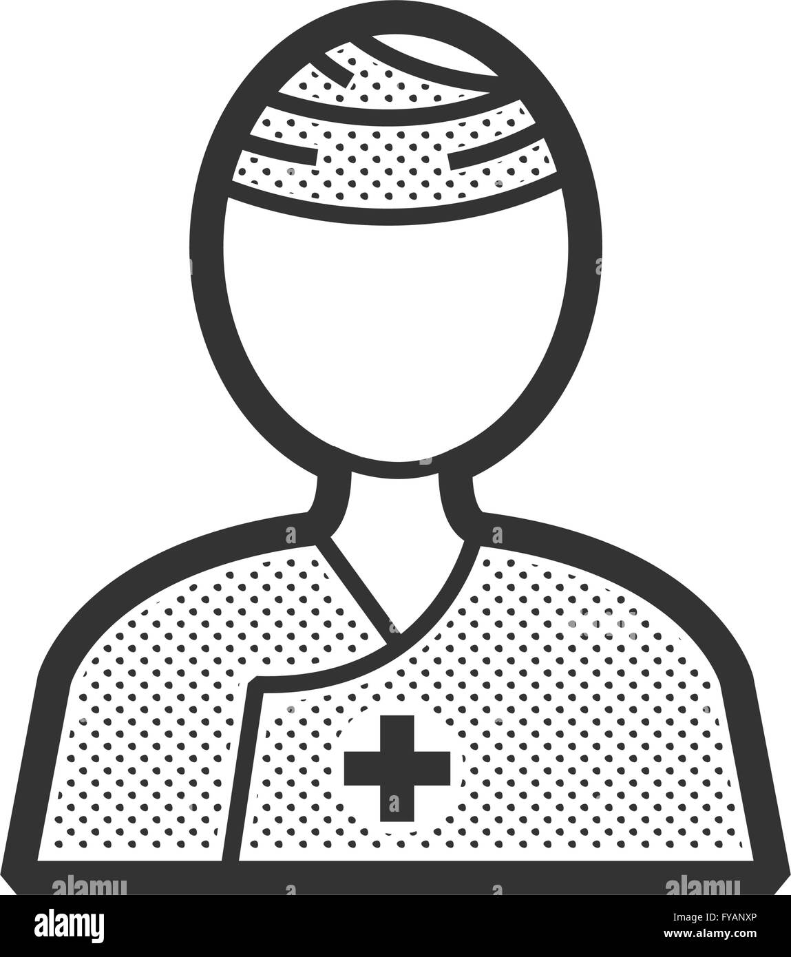 Head bandage hi-res stock photography and images - Alamy