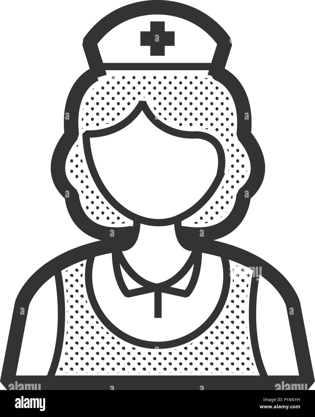 Doctor old woman design Stock Vector Images - Alamy