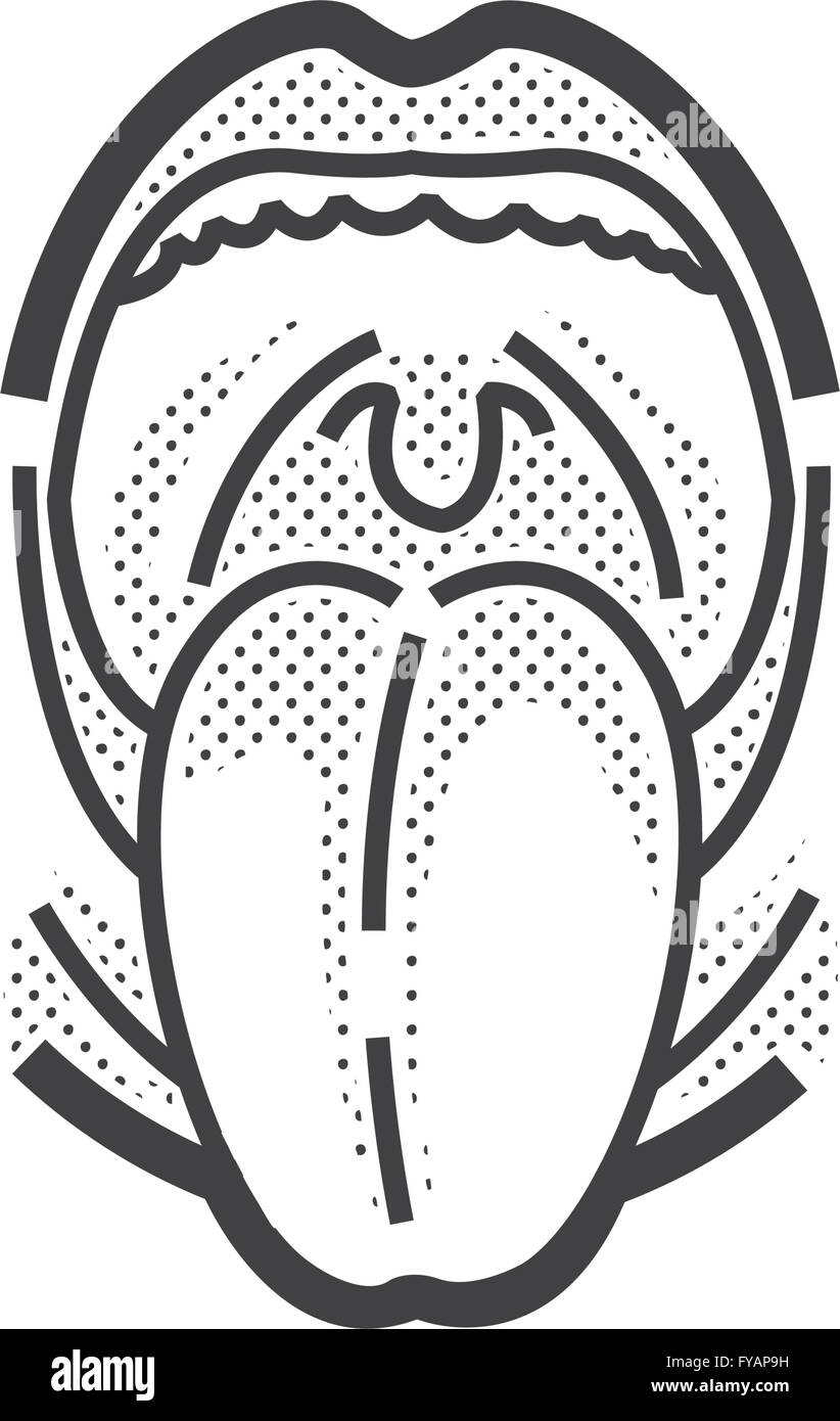 Tonsil drawing hi-res stock photography and images - Alamy