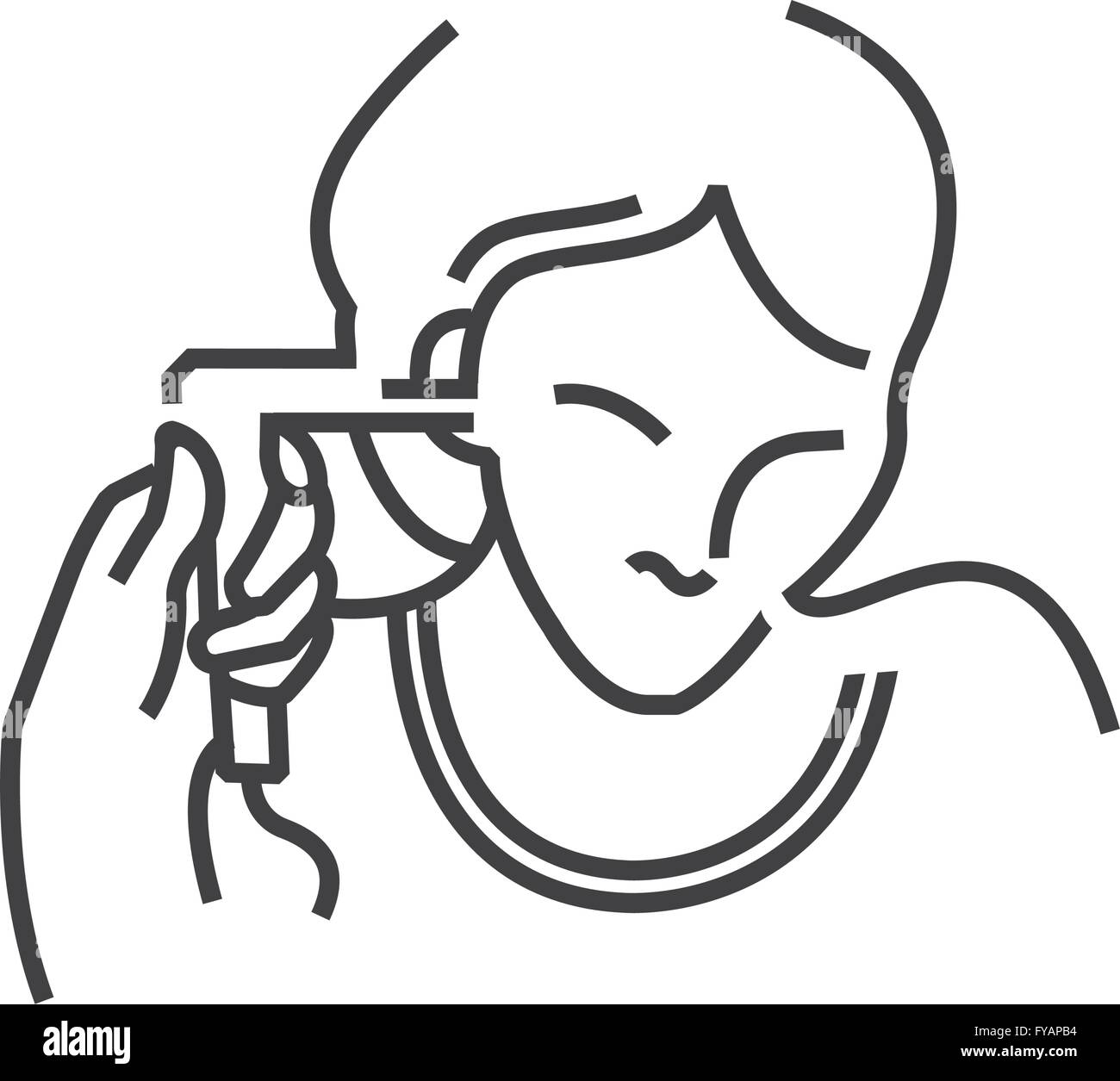 Ent specialist Stock Vector Images - Alamy