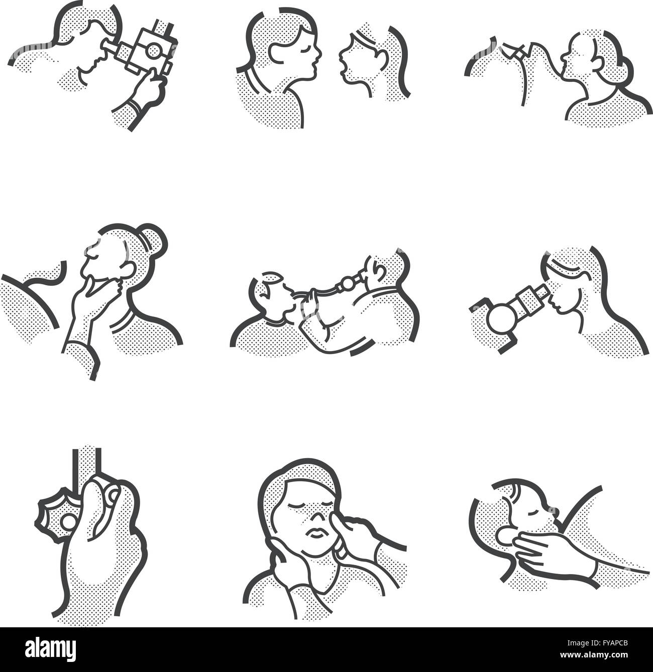 Physical examination Black and White Stock Photos & Images - Alamy