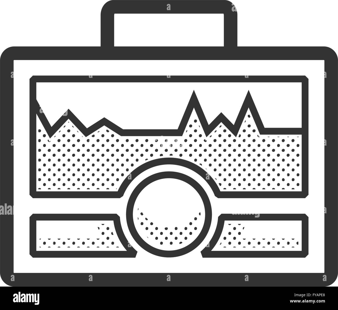 Medical Device Icon, Health care portable machine Stock Vector Image ...