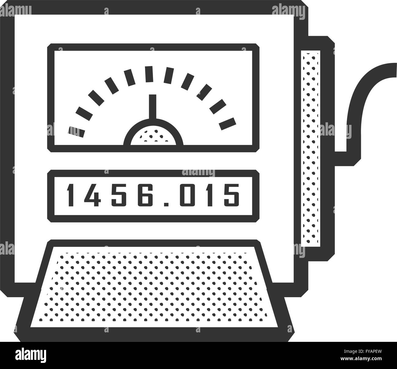 Patient monitor machine Stock Vector Images - Alamy