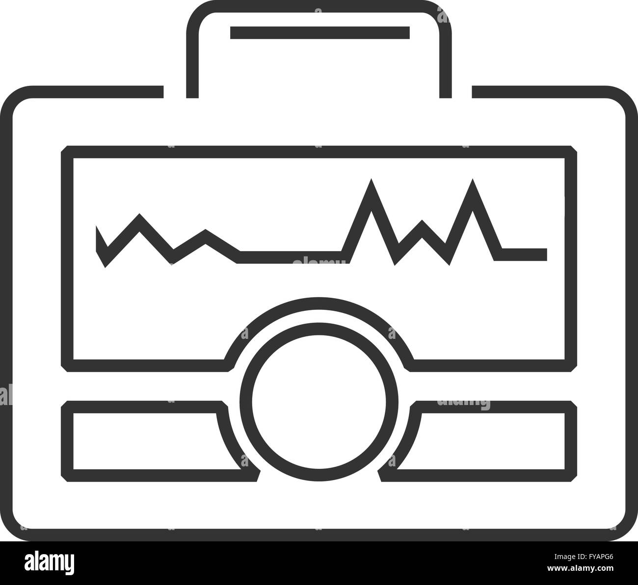 Electrocardiogram machine hi-res stock photography and images - Alamy