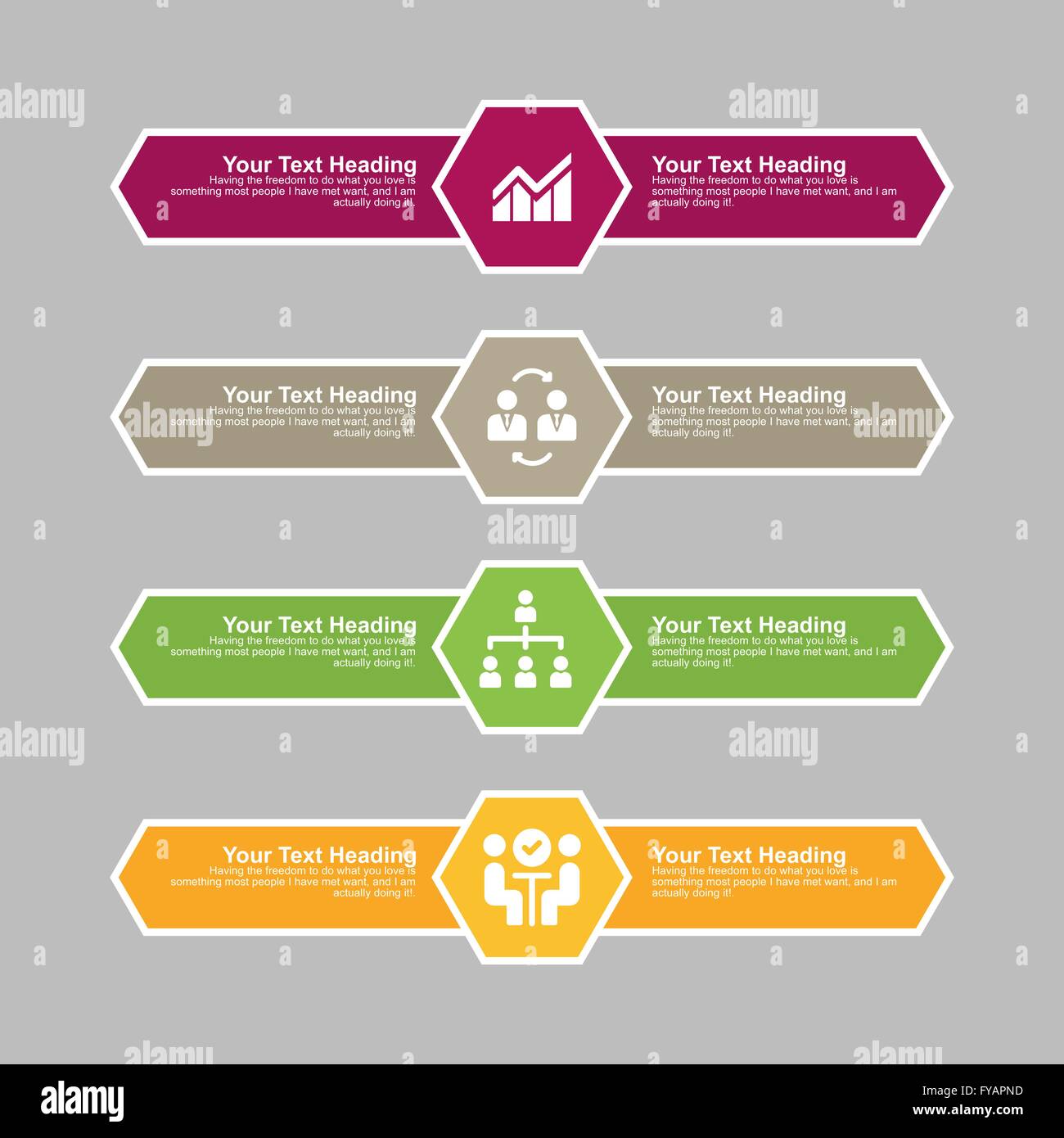 Infographic banner design elements hi-res stock photography and images ...