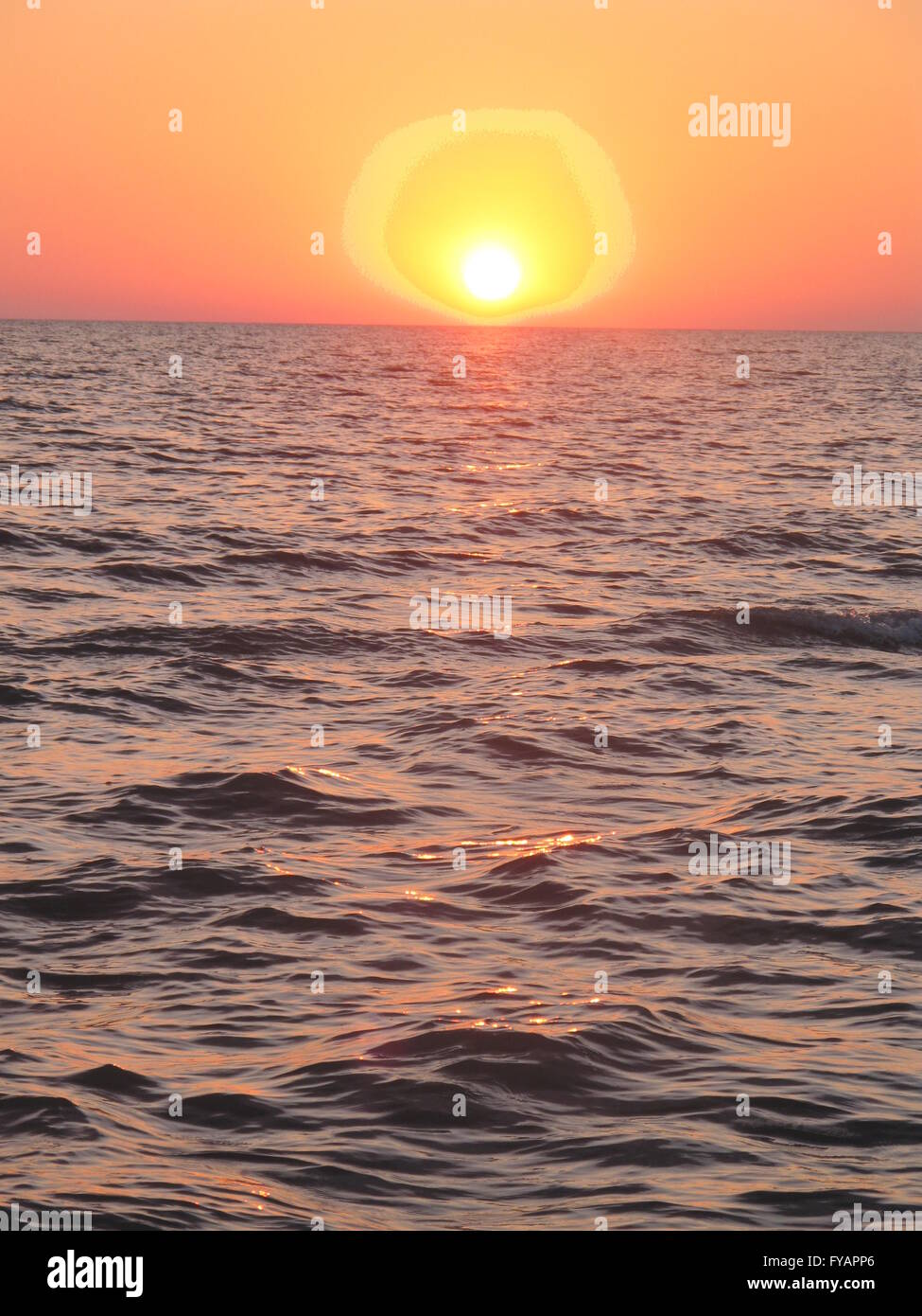 Gulf of naples at sunset hi-res stock photography and images - Alamy