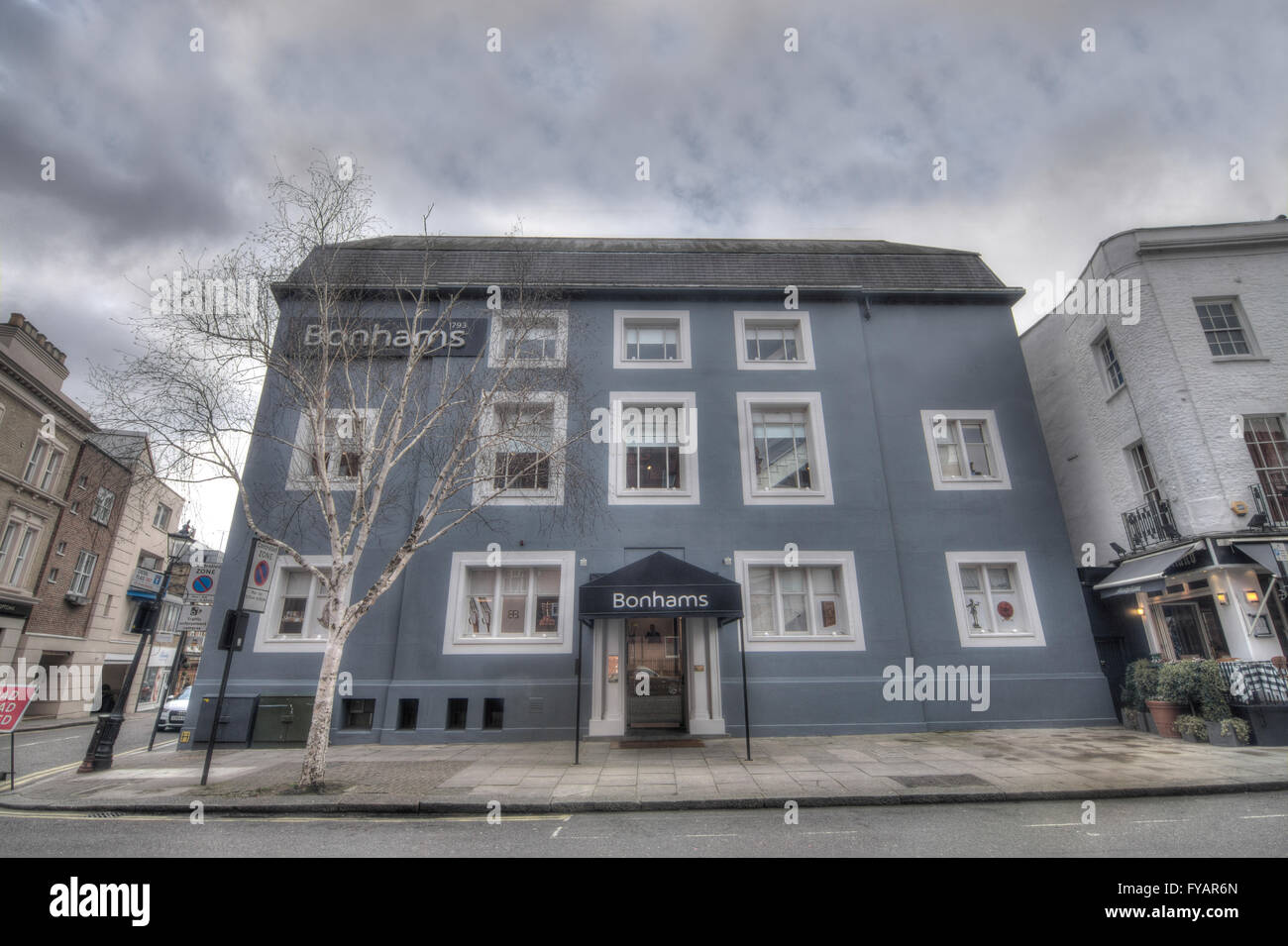 bonham's auction house London Stock Photo - Alamy