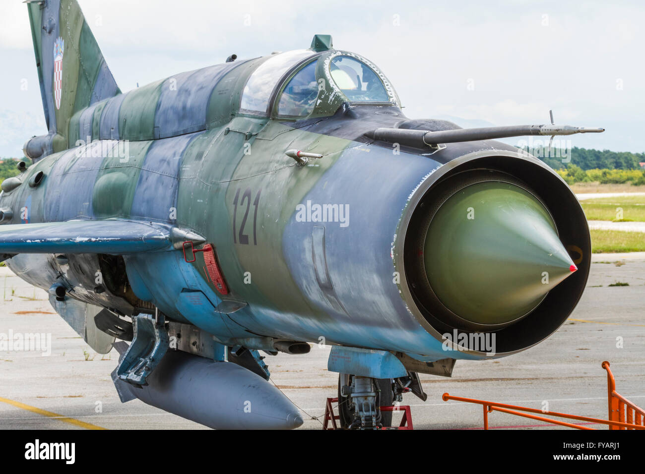 Mig 21 croatian hi-res stock photography and images - Alamy