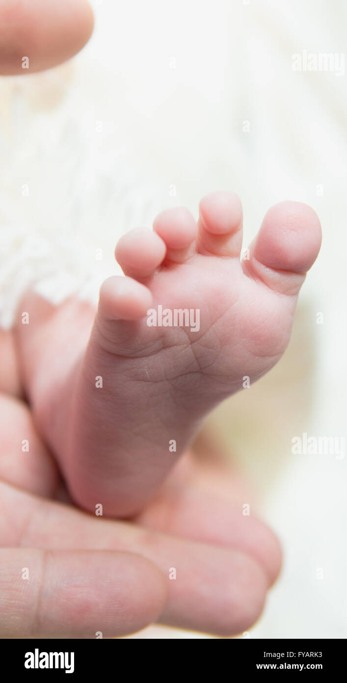 Little baby foot Stock Photo - Alamy