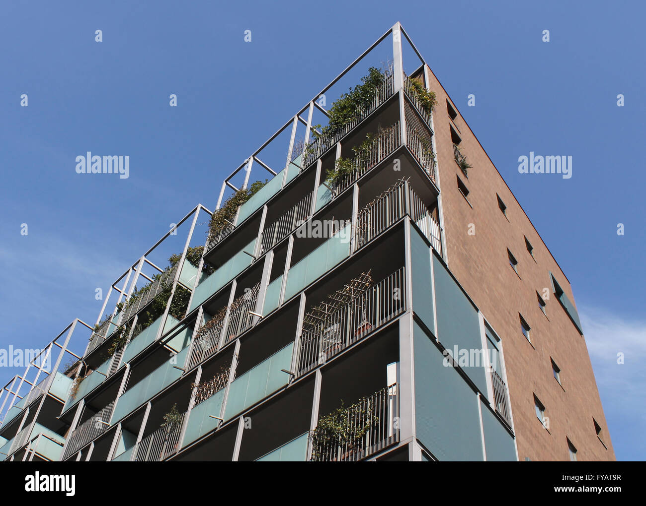 Luxury real estate complex, property and home development Stock Photo ...