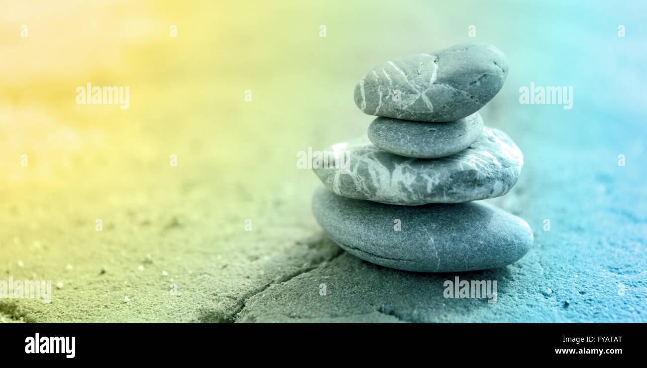 Balance and relaxation concepts, nature background Stock Photo - Alamy