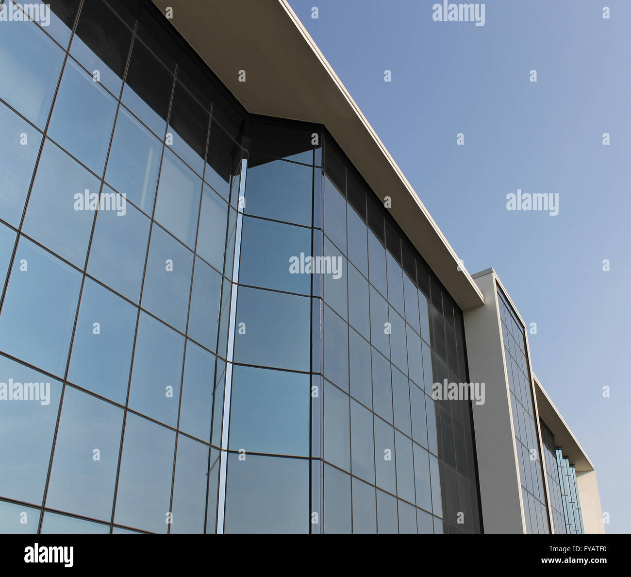 Modern office building complex, urban photography Stock Photo - Alamy