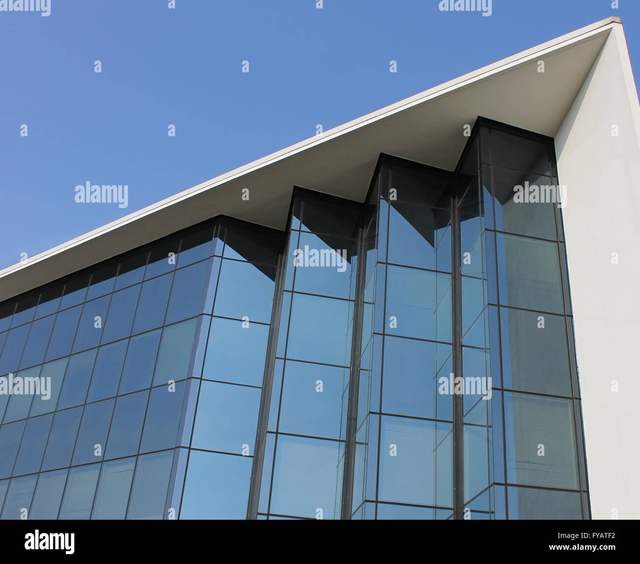 Modern office building complex, urban photography Stock Photo - Alamy
