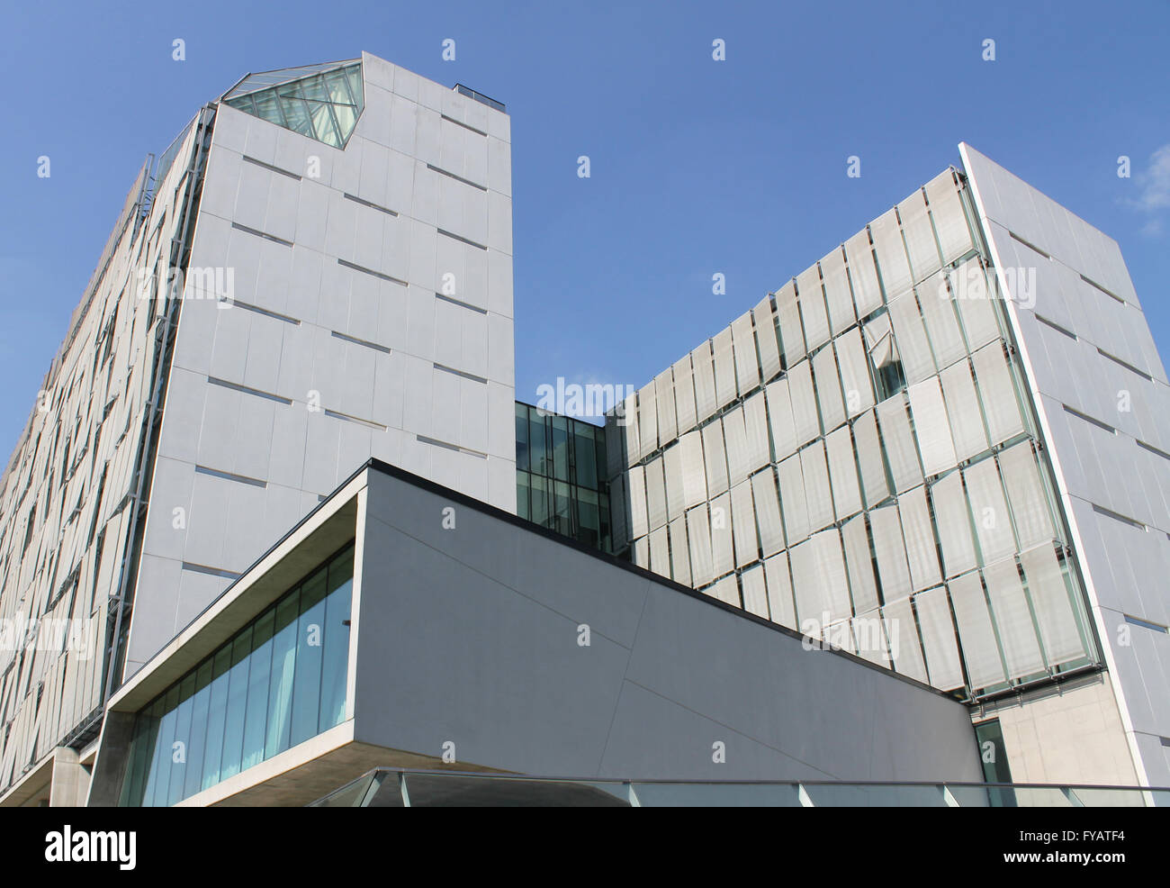 Modern office building complex, urban photography Stock Photo - Alamy