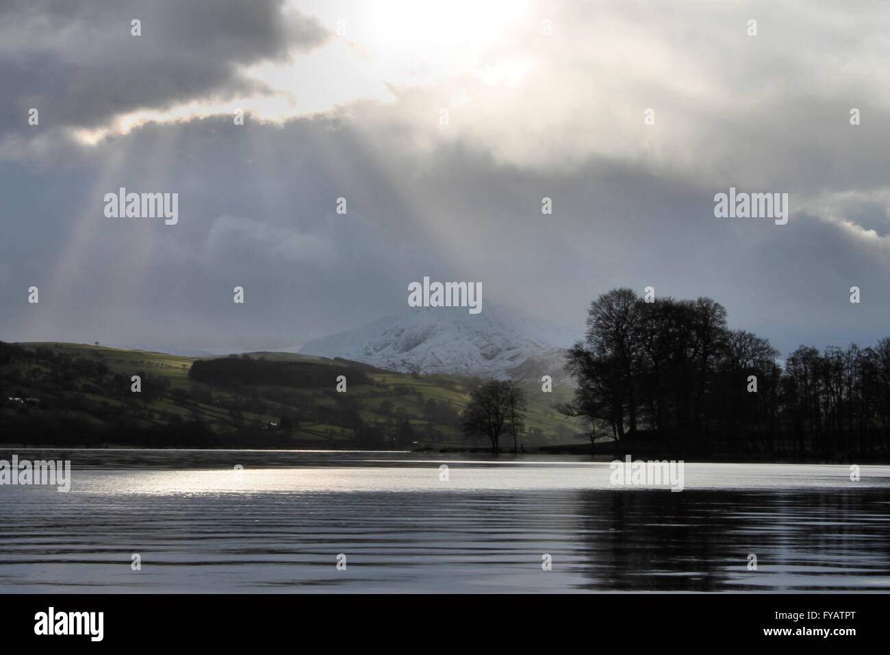 Snow covered hills of arran hi-res stock photography and images - Alamy